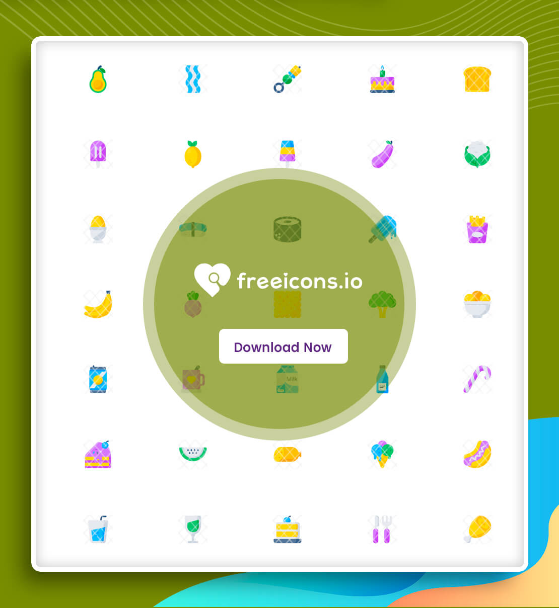 Boosting Visual Appeal: Using Food and Drink Icons in Design Projects